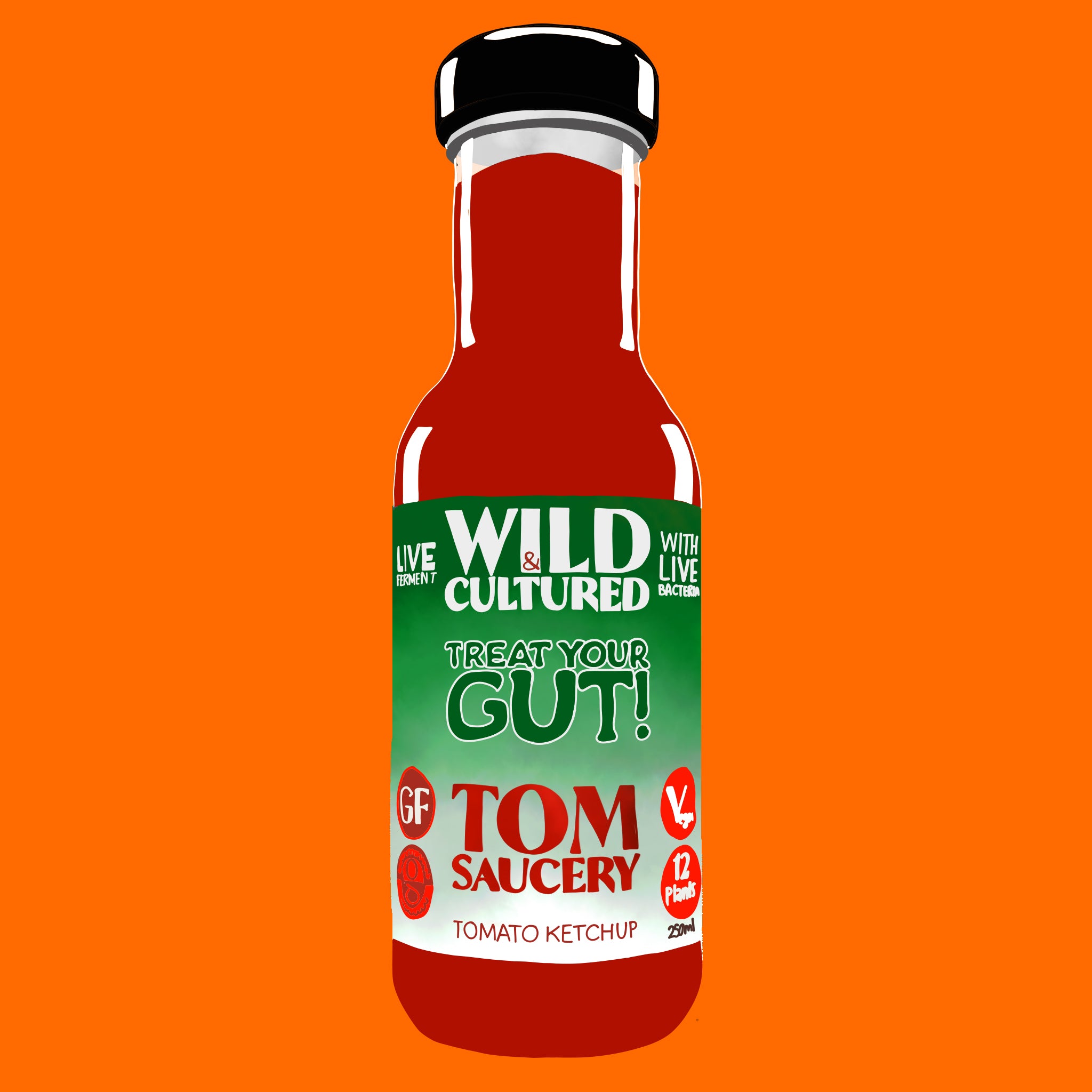 Organic fermented tomato ketchup – Wylde Market
